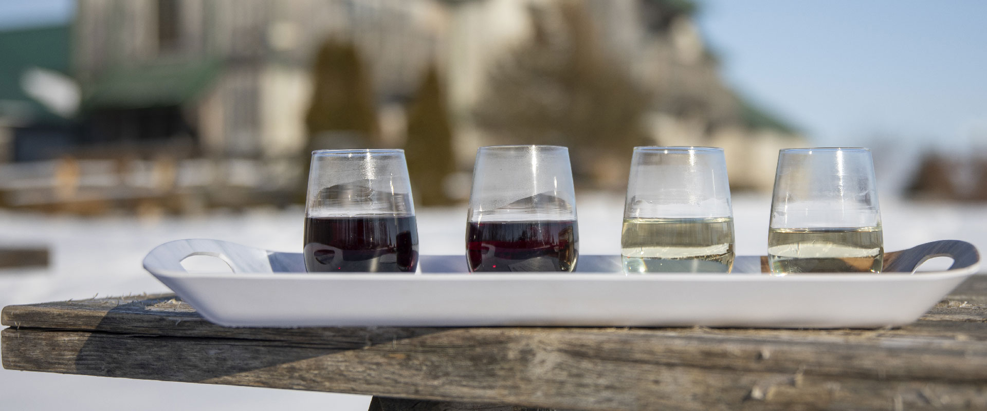 Wine Tasting Flights under 10 people - Sprucewood Shores Estate Winery
