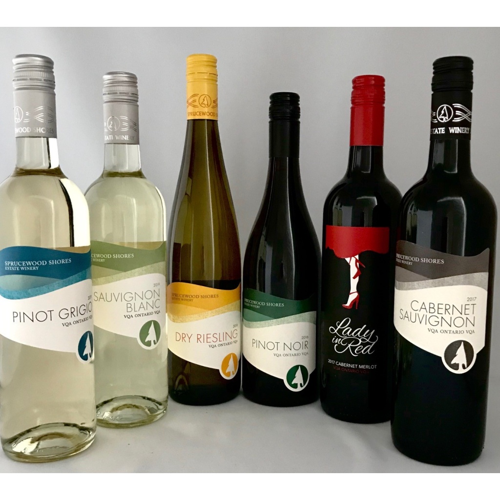 Wine Club Bronze Mix - Sprucewood Shores Estate Winery